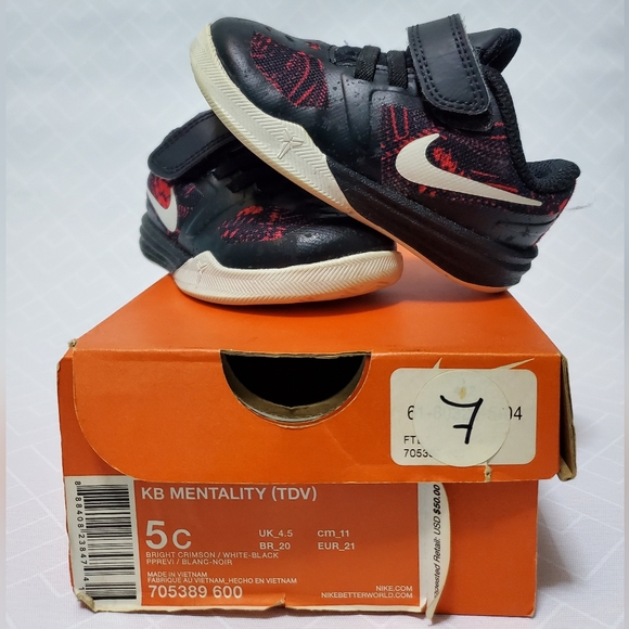 Nike | Shoes | Kb Mentality Black Bright Crimson | Poshmark